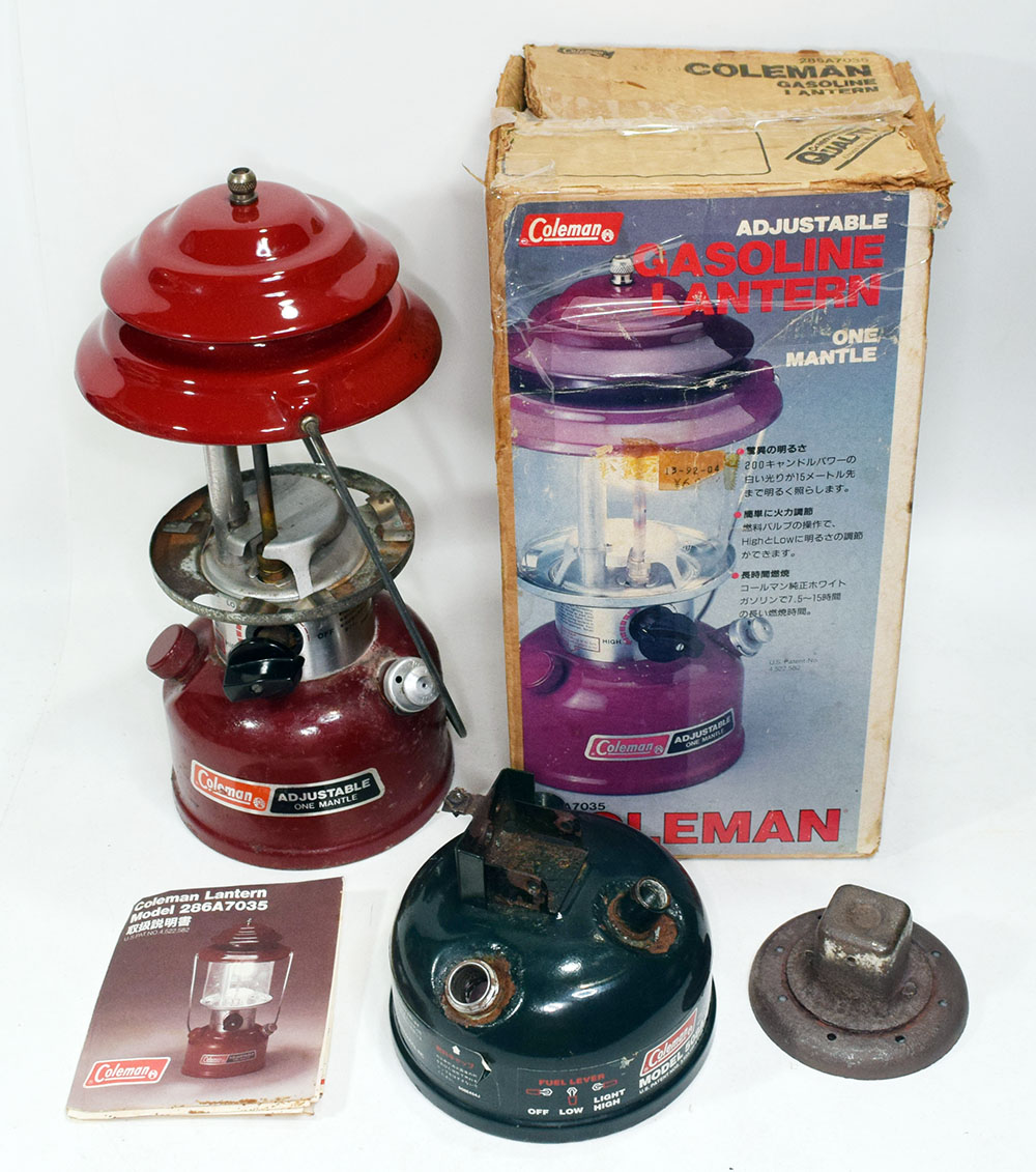 【やや傷や汚れあり】☆☆☆ 友人代理 ジャンクセット Coleman 286A7035 ＆ 508A ☆☆☆の落札情報詳細 - Yahoo!オークション落札価格検索 オークフリー