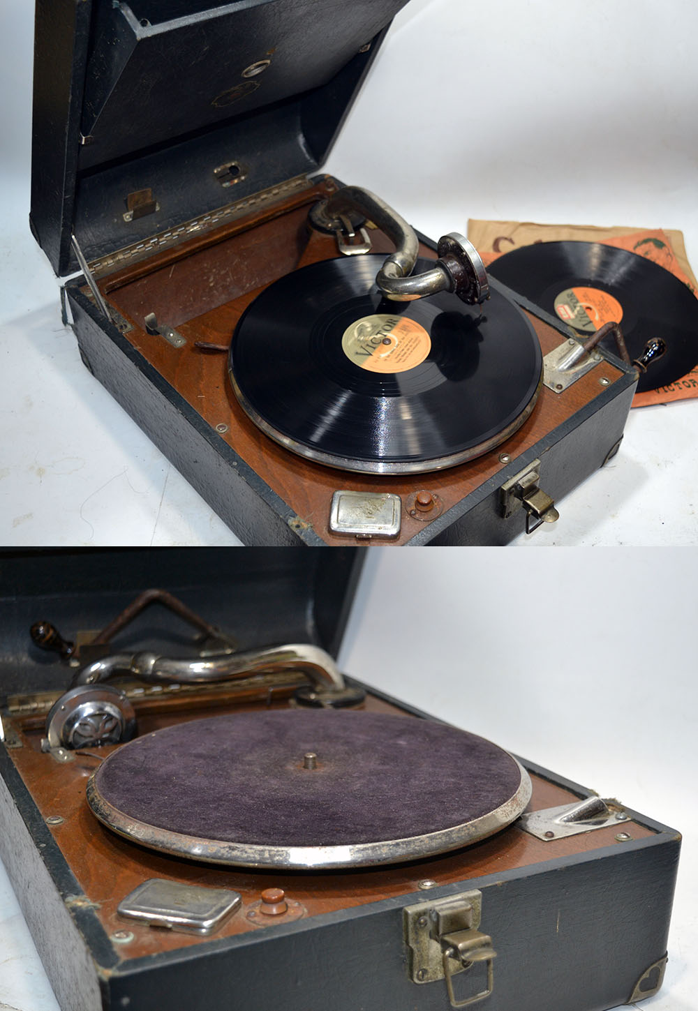 日本代購代標第一品牌【樂淘letao】－☆☆☆ THREE-Z ポータブル蓄音機 （鳴ります） ☆☆☆